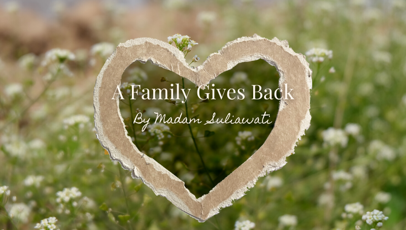 FAMILY GIVES BACK - South Central Community Family Service Centre